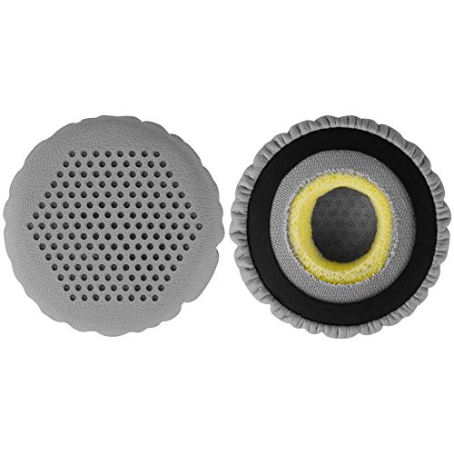 Geekria QuickFit Perforated Replacement Ear Pads for Edifier W675BT, W670BT, W570BT Headphones Earpads, Headset Ear Cushion Repair Parts (Grey)