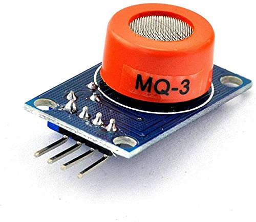 6PCS MQ-3 MQ3 Alcohol Sensor Module Breath Gas Detector Ethanol Detection for Arduino Raspberry Pi ESP8266 MQ2 5V DC