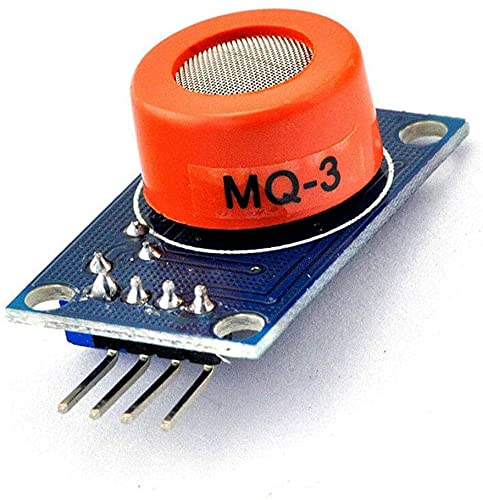 6PCS MQ-3 MQ3 Alcohol Sensor Module Breath Gas Detector Ethanol Detection for Arduino Raspberry Pi ESP8266 MQ2 5V DC