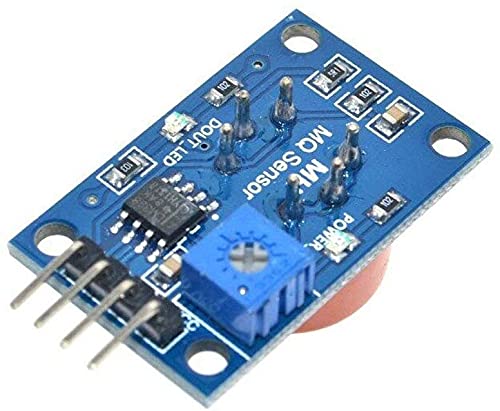 6PCS MQ-3 MQ3 Alcohol Sensor Module Breath Gas Detector Ethanol Detection for Arduino Raspberry Pi ESP8266 MQ2 5V DC