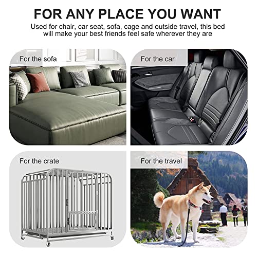 Hero Dog Beds for Large Dogs Crate Bed Pad Mat 42 in Soft Kennel Pads Washable Non Slip Dog Mattress Pet Beds Cushion for Pets Sleeping Mats