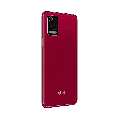 LG K52 LM-K520HMW 64GB GSM Unlocked Android Smartphone (International Variant/US Compatible LTE) - Red