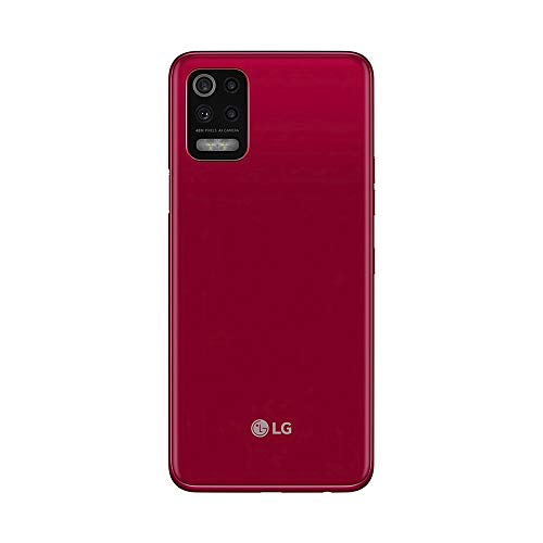 LG K52 LM-K520HMW 64GB GSM Unlocked Android Smartphone (International Variant/US Compatible LTE) - Red