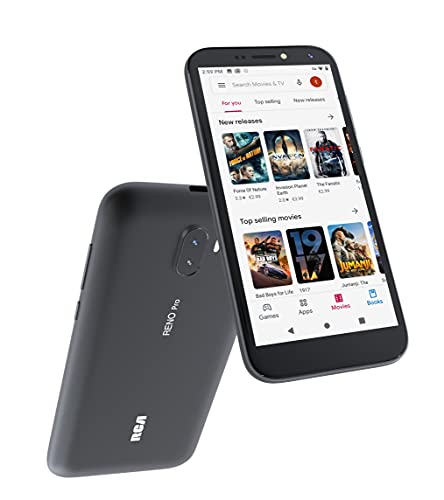 RCA Reno Pro, 5.5" HD+ Display, 32GB, 13MP Camera, 4G LTE Unlocked Smartphone (Black)