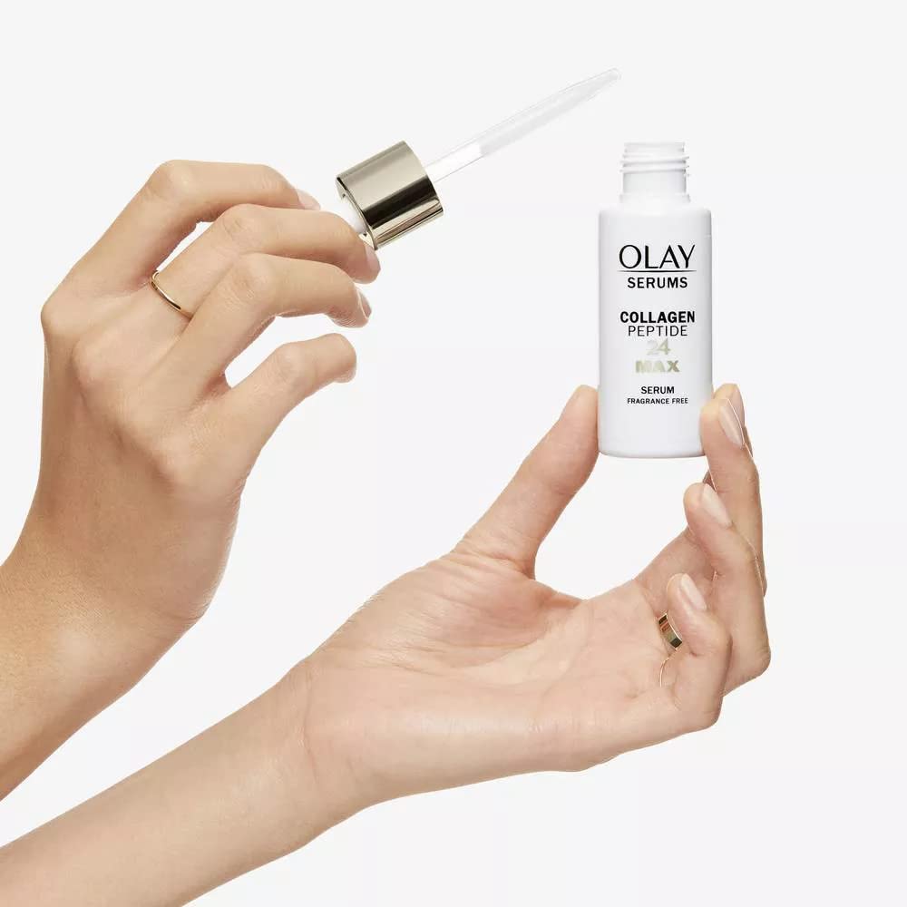 Olay Collagen Peptide Serum MAX, Visibly Firming, Fragrance Free, 1.3 oz