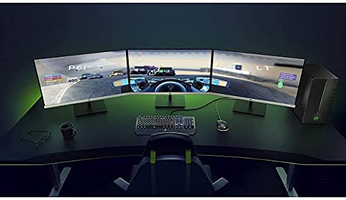 HP Newest 27F 27" IPS LED 4K (3840 x 2160) Widescreen 60Hz UHD Monitor - 5ms Response - 10000000:1 Contrast Ratio - 300CD - 2 x HDMI Display Port - Black and Silver - Free HDMI Cable