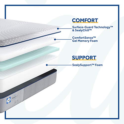 Sealy Posturepedic Foam Lacey Firm Feel Mattress, Twin
