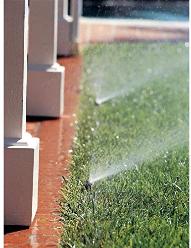 Rain Bird 1802AP8PRS Pressure Regulating (PRS) Professional Pop-Up Sprinkler, Adjustable 0 - 360° Pattern, 6' - 8' Spray Distance, 2" Pop-up Height
