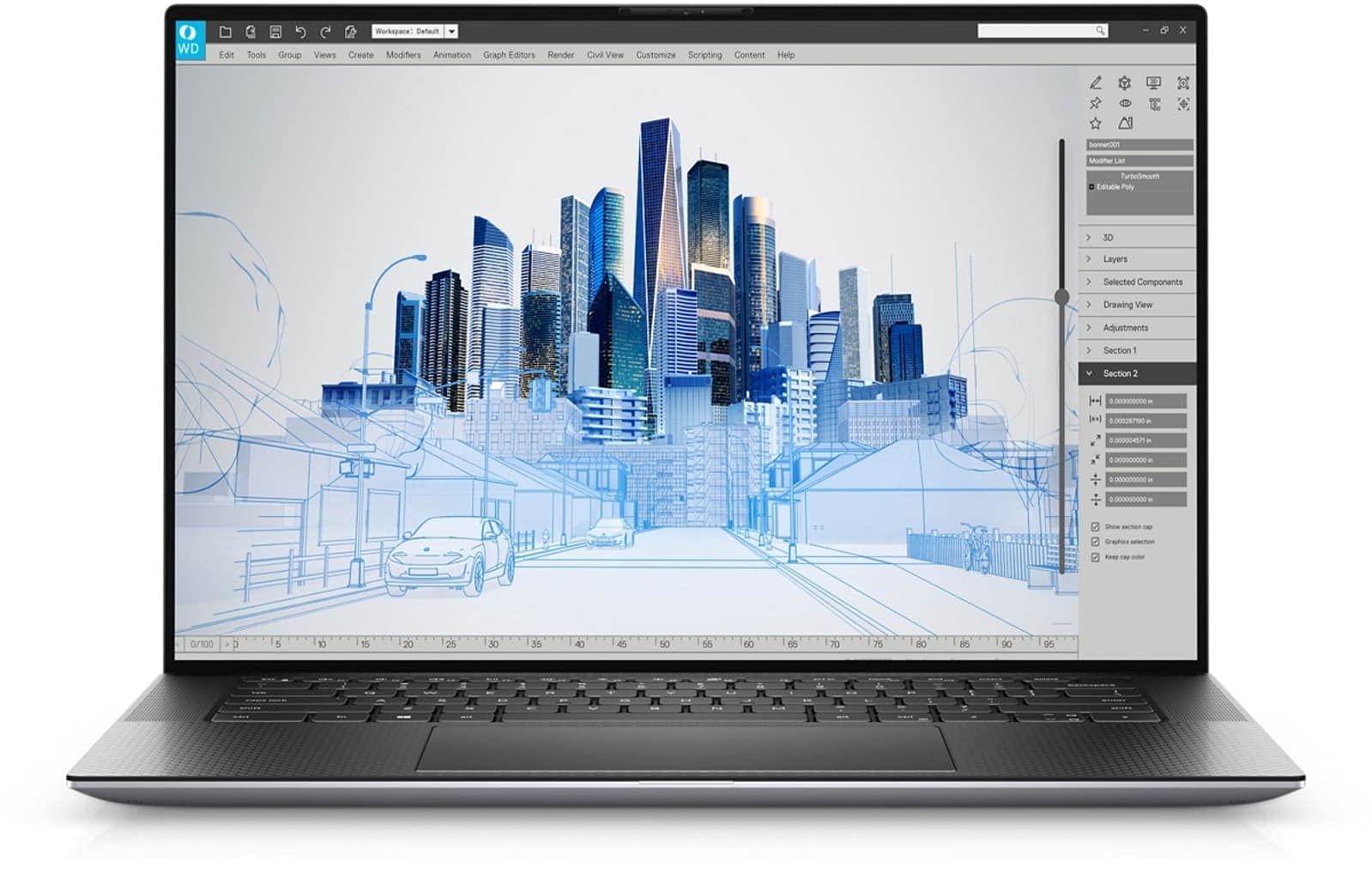 Dell Precision 5560 Workstation Laptop | 15.6" 1920x1200 FHD+ | Core i9-11950H - 512GB SSD Hard Drive - 64GB RAM - Nvidia RTX A2000 | 8 cores @ 5 GHz - 4GB GDDR6 Win 10 Pro Silver (Renewed)