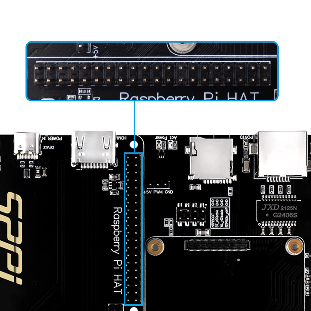 GeeekPi Router Board for Raspberry Pi CM5/Raspberry Pi CM4, Expansion Board Breakout Board Module for Raspberry Pi Compute Module 5 Series and Compute Module 4 Series