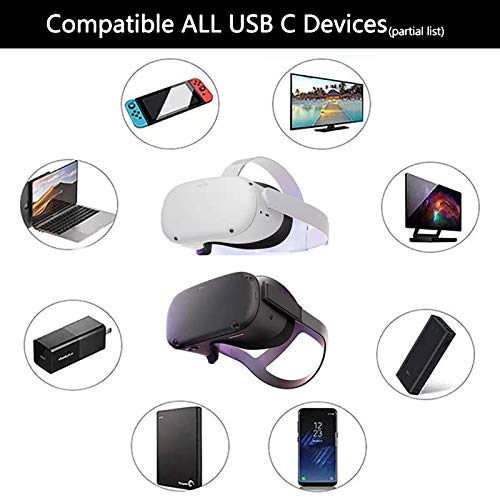 Unidanho USB Link Cable 10FT(3M) 5Gbps USB 3.2 Gen1 3A High Speed Data Transfer & Fast Charging Cable Compatible for Oculus Quest 2/1 VR Headset
