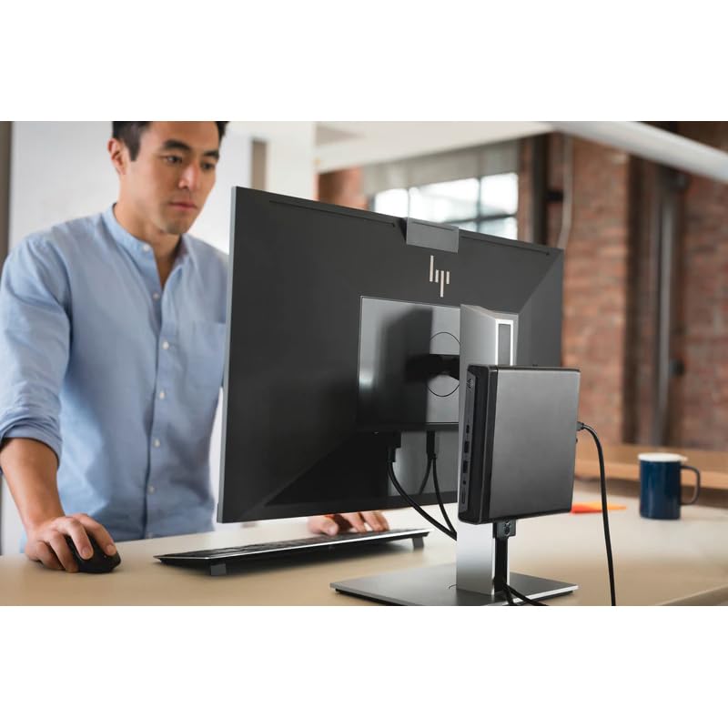HP EliteDesk 800 G8 Desktop Computer - Intel Core i5 11th Gen i5-11500T Hexa-core (6 Core) 1.50 GHz - 8 GB RAM DDR4 SDRAM - 256 GB M.2 PCI Express NVMe SSD - Desktop Mini