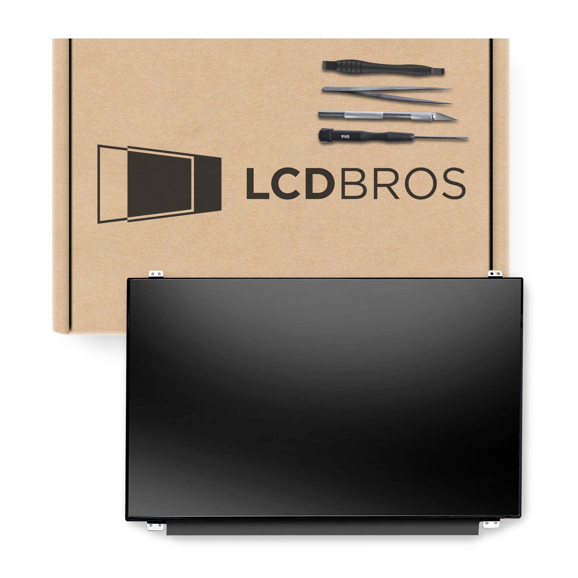 LCDBros Replacement Screen for Acer Aspire ES1-522-449L 30 Pins HD 1366x768 Glossy LED LCD with Tools