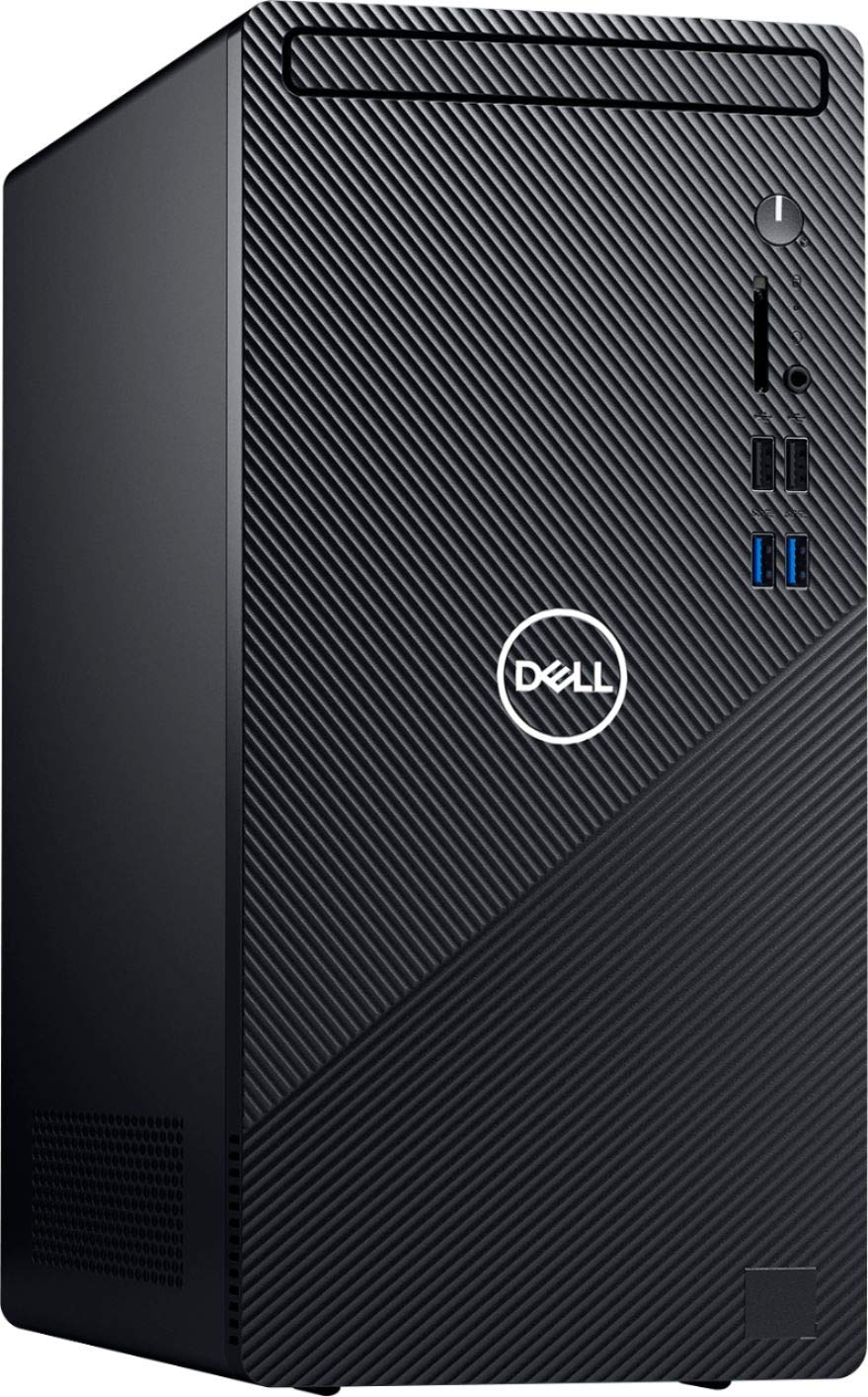 Dell Inspiron 3891 Desktop Computer, Intel Core i5-10400 Upto 4.3GHz, 8GB RAM, 256GB SSD NVMe, AC Wi-Fi, Bluetooth, HDMI, VGA, No DVD, SD-Card - Windows 10 Pro (Renewed)