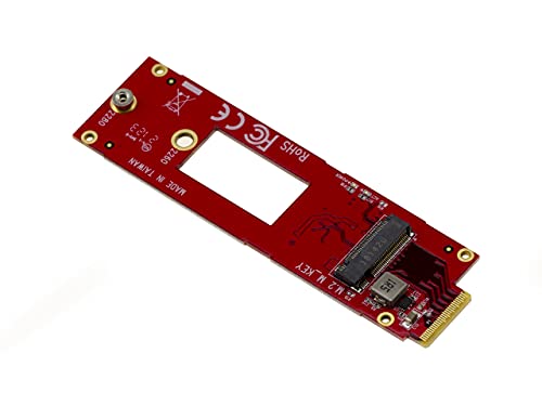 KALEA-INFORMATIQUE M.2 NVMe M Key to EDSFF E1.S Gen 4 SSD Adapter