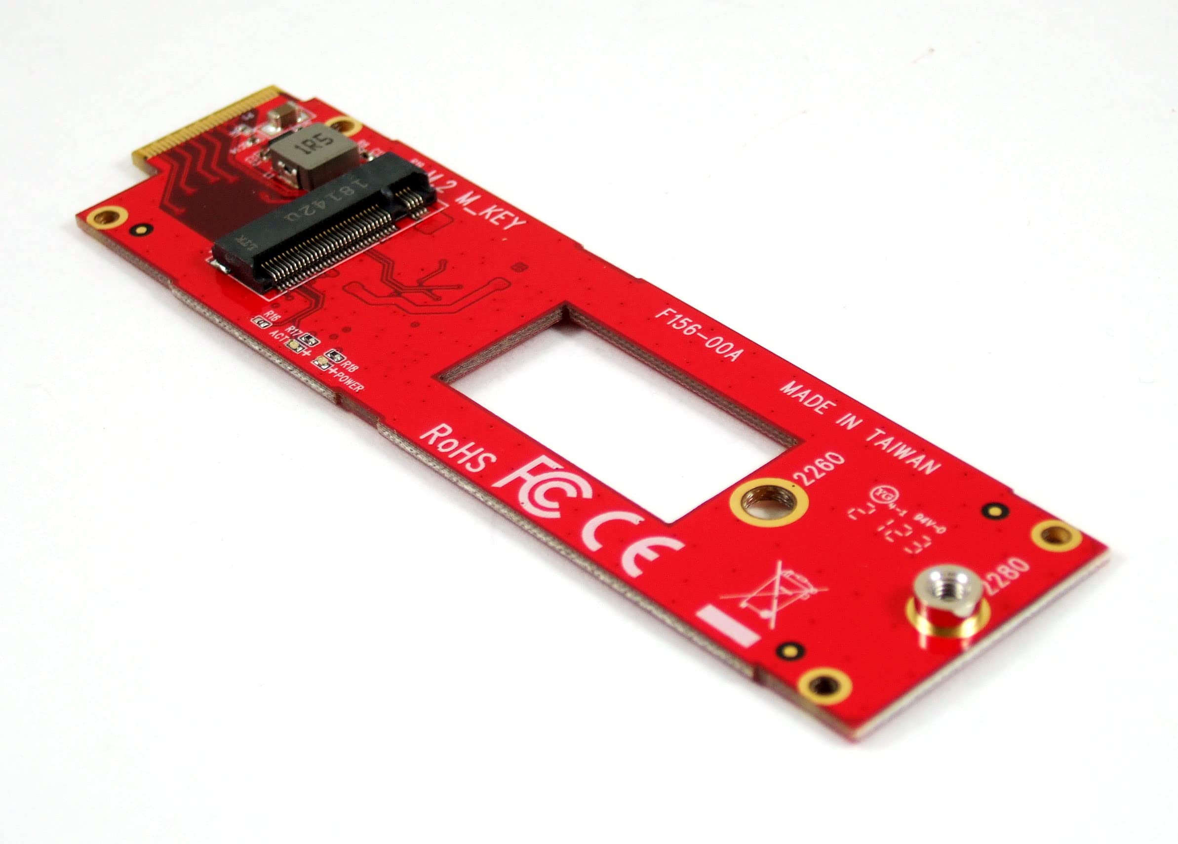 Ableconn E1S-DT156 NVMe M.2 SSD to NVMe EDSFF E1.S SSD Adapter