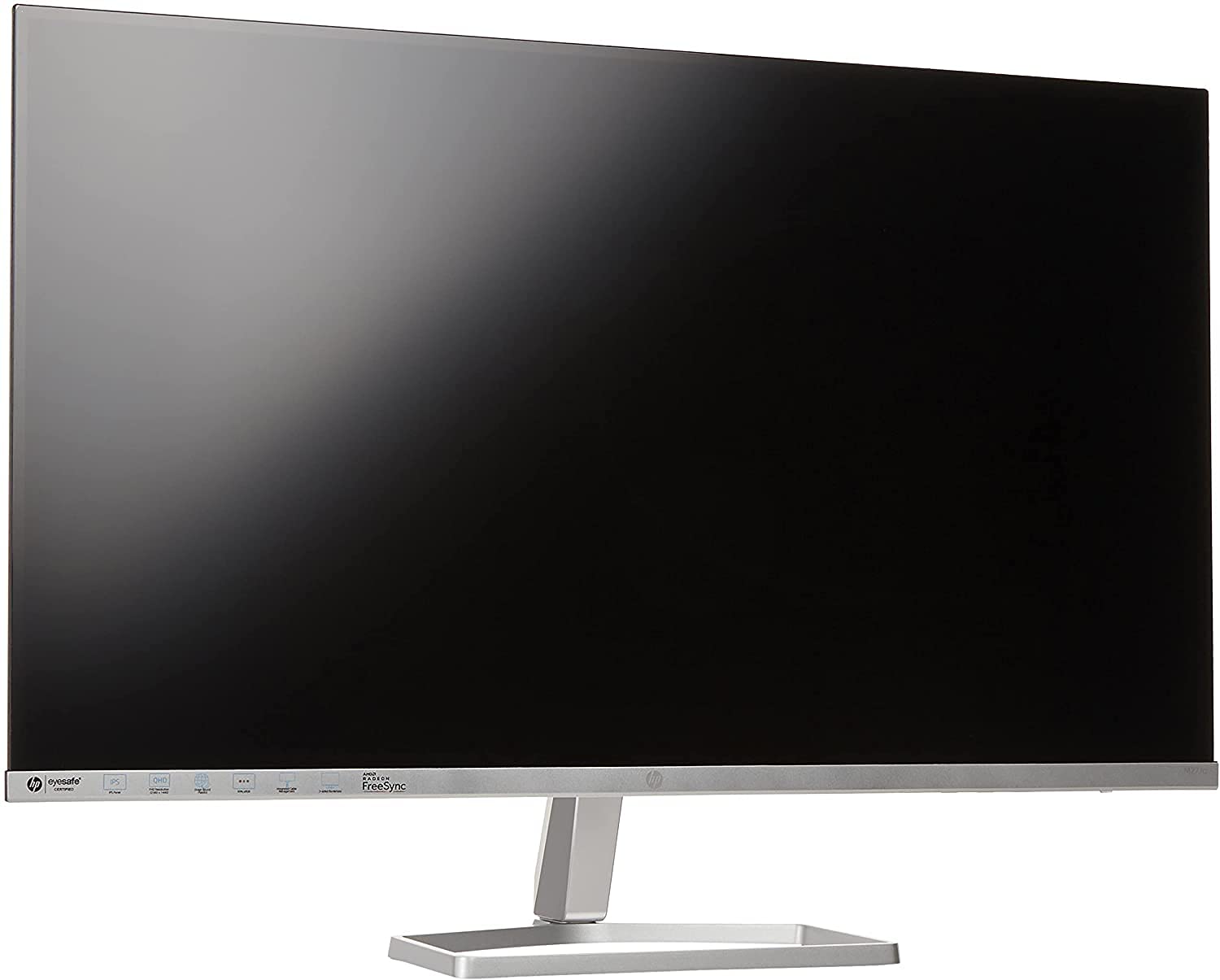 HP M27fq QHD Monitor 2 Pack - 2H4B5AA#ABA - Computer Monitor with 27-inch IPS Display (1440p) - Eye Safe & Color Accurate - AMD Freesync Technology - HDMI & VGA - Tilt Adjustment - Black