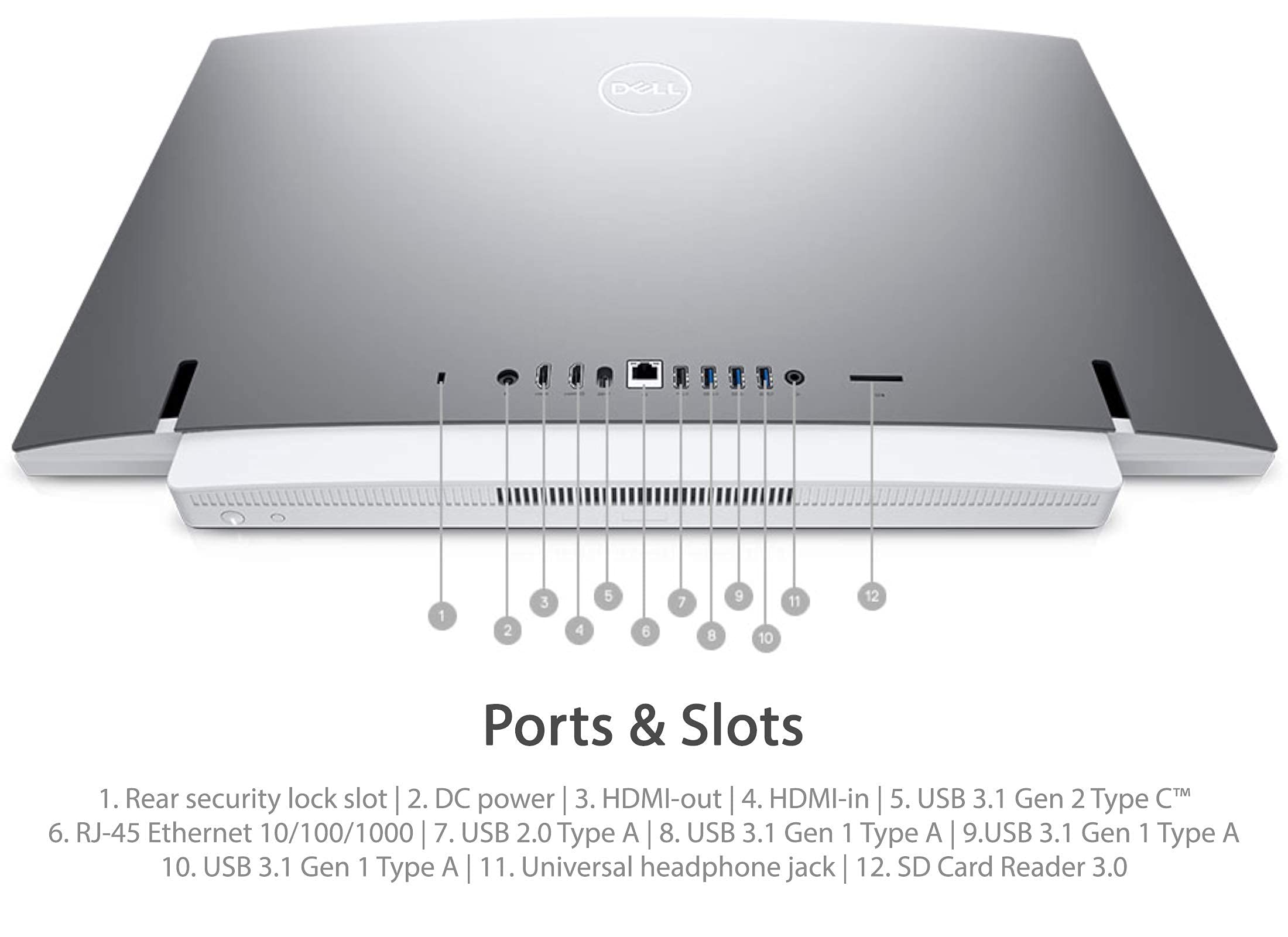 2021 Dell Inspiron 7700 27 All-in-One Desktop, 27" FHD Touchscreen, i7-1165G7, 16GB RAM, 512GB SSD + 1TB HDD, Webcam, WiFi 6, Bluetooth 5, Wireless Keyboard and Mouse, Win 10 Home (Renewed)