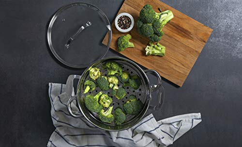 Granitestone Pots and Pans Set Nonstick, 15 Pc Cookware Set & Bakeware Set, Complete Kitchen Cookware Set, Long Lasting Mineral Nonstick Coating, Stay Cool Handles, Ultra Durable, 100% Toxin Free–Blue