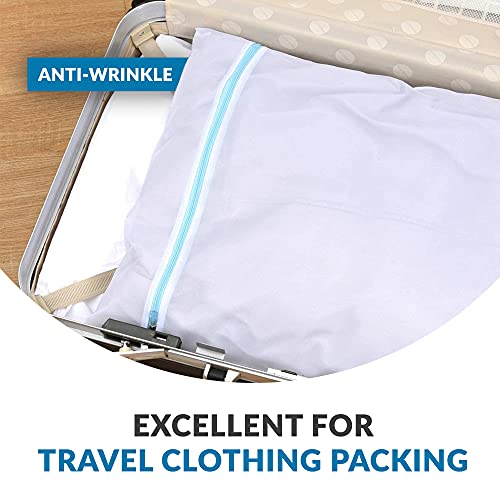 2 Pack Garment Bags for Laundry β Huge XXL Extra Large Oversized ββ Bra Bag for Washing Machine - Sock Laundry Bag for Washing Machine β Mesh Laundry Bags for Delicates.