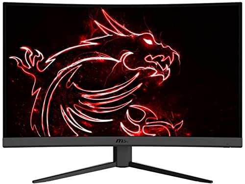 MSI Optix G32C4W 32" FHD Curved Gaming Monitor, 1500R, IPS, 165Hz, 1ms, Wide View, Black, 32" (Refurbished)