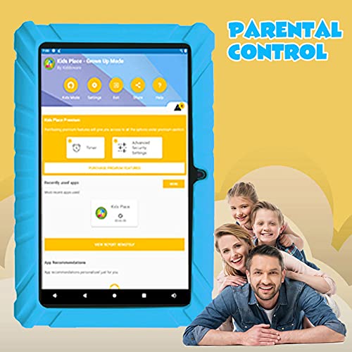 Contixo Kids Tablet V8, 7-inch HD, Ages 3-7, Toddler Tablet with Camera, Parental Control - Android 11, 16GB, WiFi, Learning Tablet for Children, 50+ Disney Storybooks Apps and Kid-Proof Case, Blue