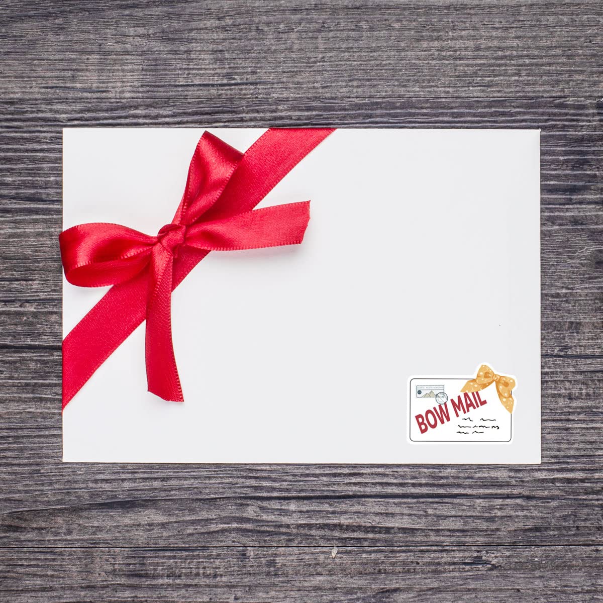 Bow Mail Stickers,Thank You Stickers,Handmade Stickers,Small Shop Stickers,Envelopes Stickers for Small Business, Online Retailers,Handmade Goods,500 Labels Per Roll