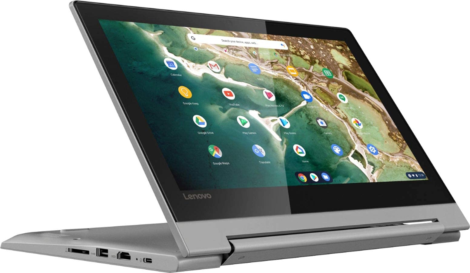 2021 Lenovo Flex 3 - 2-in-1 Convertible Chromebook, 11.6" HD Touchscreen, MediaTek MT8173C CPU, 4GB RAM, 32GB eMMC, PowerVR Graphics, Dolby Audio, HD Webcam, Chrome OS, Gray (Renewed)