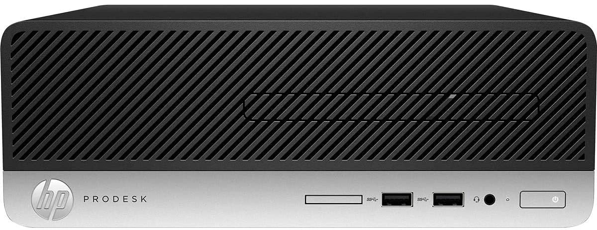HP ProDesk 400 G6 Small Form Factor Desktop, Intel Core i5-9500, 16GB DDR4 RAM, 512GB SSD, Intel UHD Graphics 630, Windows 10 Pro (Renewed)