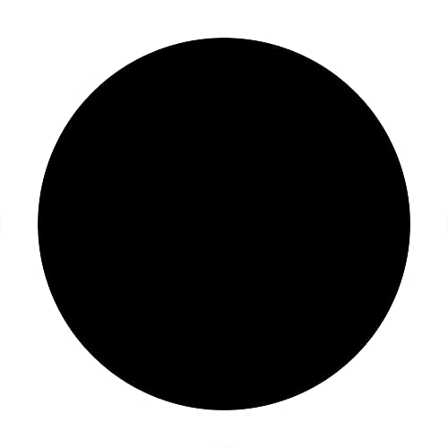Leowefowa Pure Black Round Backdrop Cover 7.5ft Polyester Black Photo Backdrop Black Backdrops for Photography Circle Arch Backdrop Stand Cover Birthday Wedding Baby Shower Bridal Shower Photo Props
