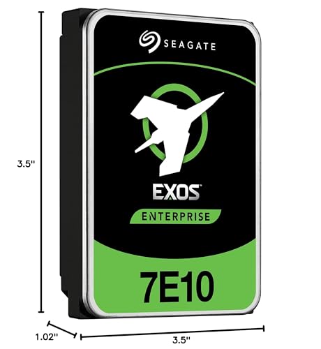 Seagate Exos 7E10 ST8000NM019B 8 TB Hard Drive - Internal - SATA (SATA/600)