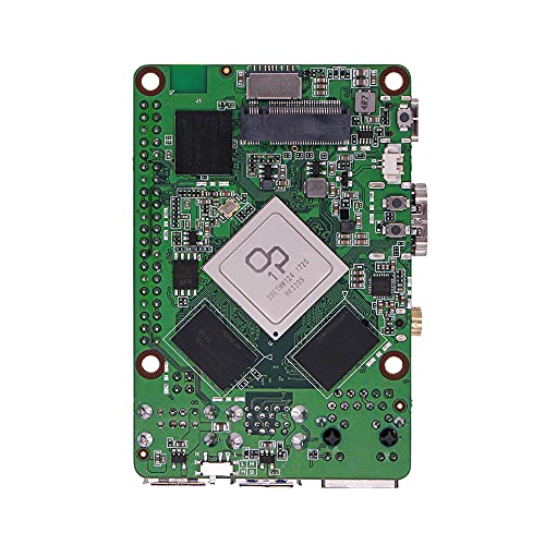 youyeetoo Rock PI 4 Model B SBC Basc RK3399 OP1 Onboard WLAN Bluetooth 5.0 (Rock Pi 4 Model B Plus 4GB LPDDR4 RAM onboard 64GB EMMC)