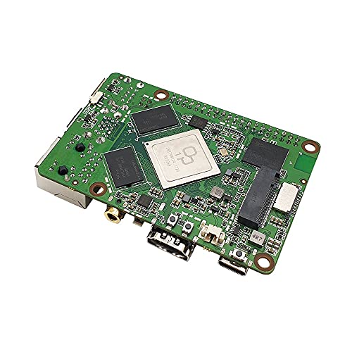 youyeetoo Rock PI 4 Model B SBC Basc RK3399 OP1 Onboard WLAN Bluetooth 5.0 (Rock Pi 4 Model B Plus 4GB LPDDR4 RAM onboard 64GB EMMC)