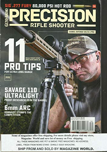 Guns & Ammo Magazine, Precision Rifle Shooter * Issue, 2020 * Display 11/30/20