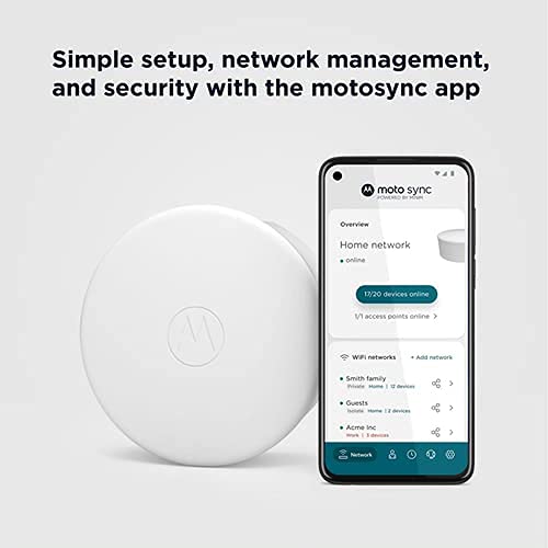 Motorola MH7601 Advanced WiFi 6 Router + MB8600 Gigabit DOCSIS 3.1 Cable Modem - Bundle