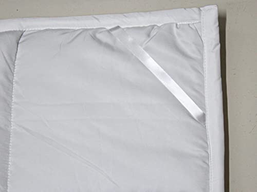WHITEWRAP Down Alternative Comforter Queen | White | All Season Corner Duvet Tabs | Fluffy, Plush Microfiber Fill, Machine Washable, Duvet Insert | Stand Alone Comforter, Box Stitched
