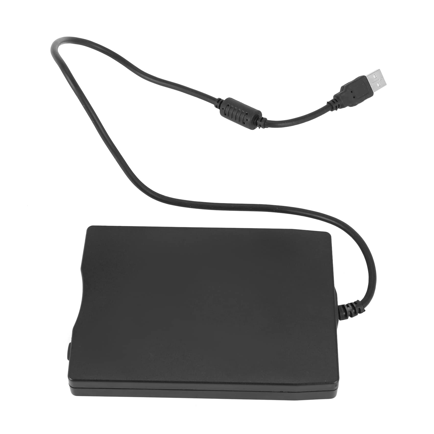 Ticarus USB Floppy Drive 3.5inch USB External Floppy Disk Drive Portable 1.44 MB FDD USB Drive Plug and Play for PC Windows98SE Windows XP Vista Black