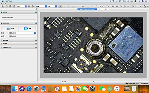 HAYEAR 4K UDH 2160P 1080P HDMI Industrial Microscope Camera for Machine PCB Board CPU Repair Soldering High Speed No Lag Portable Set