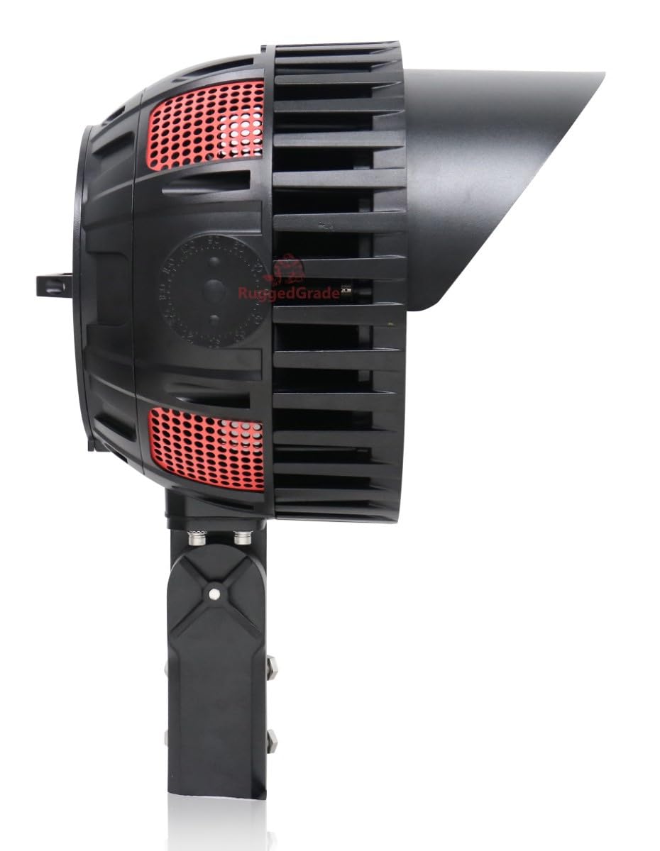 RuggedGrade 277-480V - 500W StadiumPro III LED Stadium Lights - 66,500 Lumen - 5000K - 30 Degree - Slip Fit