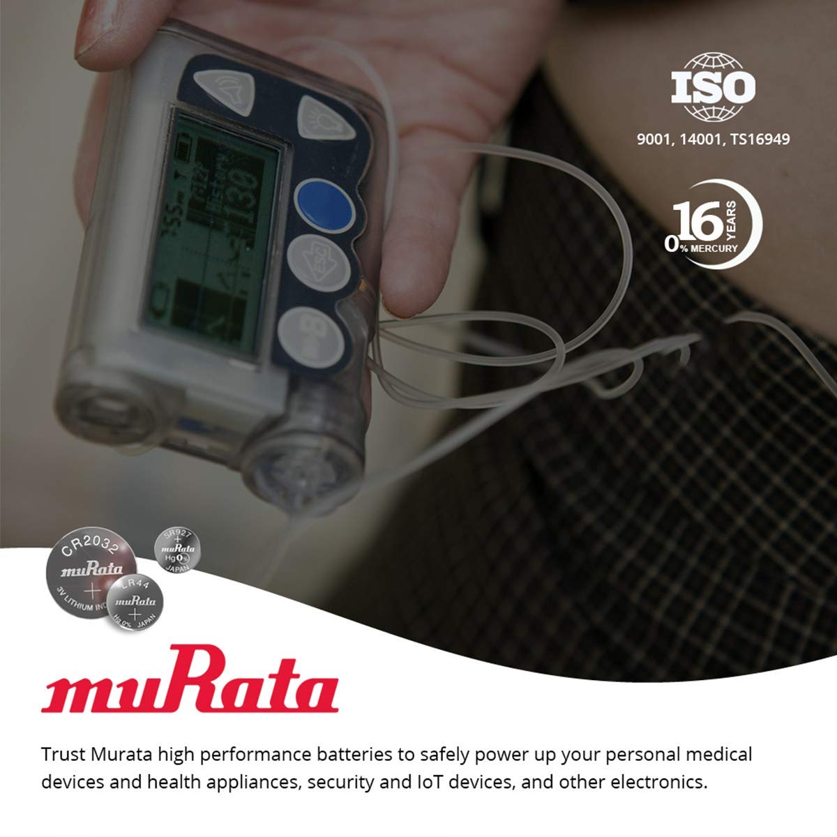 Murata LR1120 Battery AG8 391A Alkaline 1.5V Button Cell (15 Batteries)
