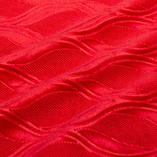 Bright Red Throw Pillows for Couch (Covers ONLY) 18x18 - Decorative Pillow Covers for Sofa Pillows, Red Pillow Covers 18x18 Pillow Cover Set of 2, Velvet Red Pillows Decorative Throw Pillows Covers