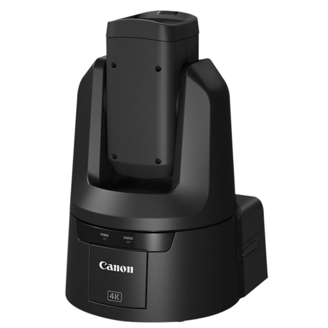 Canon CR-N500 Pro PTZ Camera BK 15x Optical Zoom lens, 1” 4K 30p Dual Pixel AF Sensor, 3G-SDI, HDMI, IP Video Out, NDI|HX2, SRT- Church, Live Events, Streaming Conference, Classroom, Esports, Vlogging