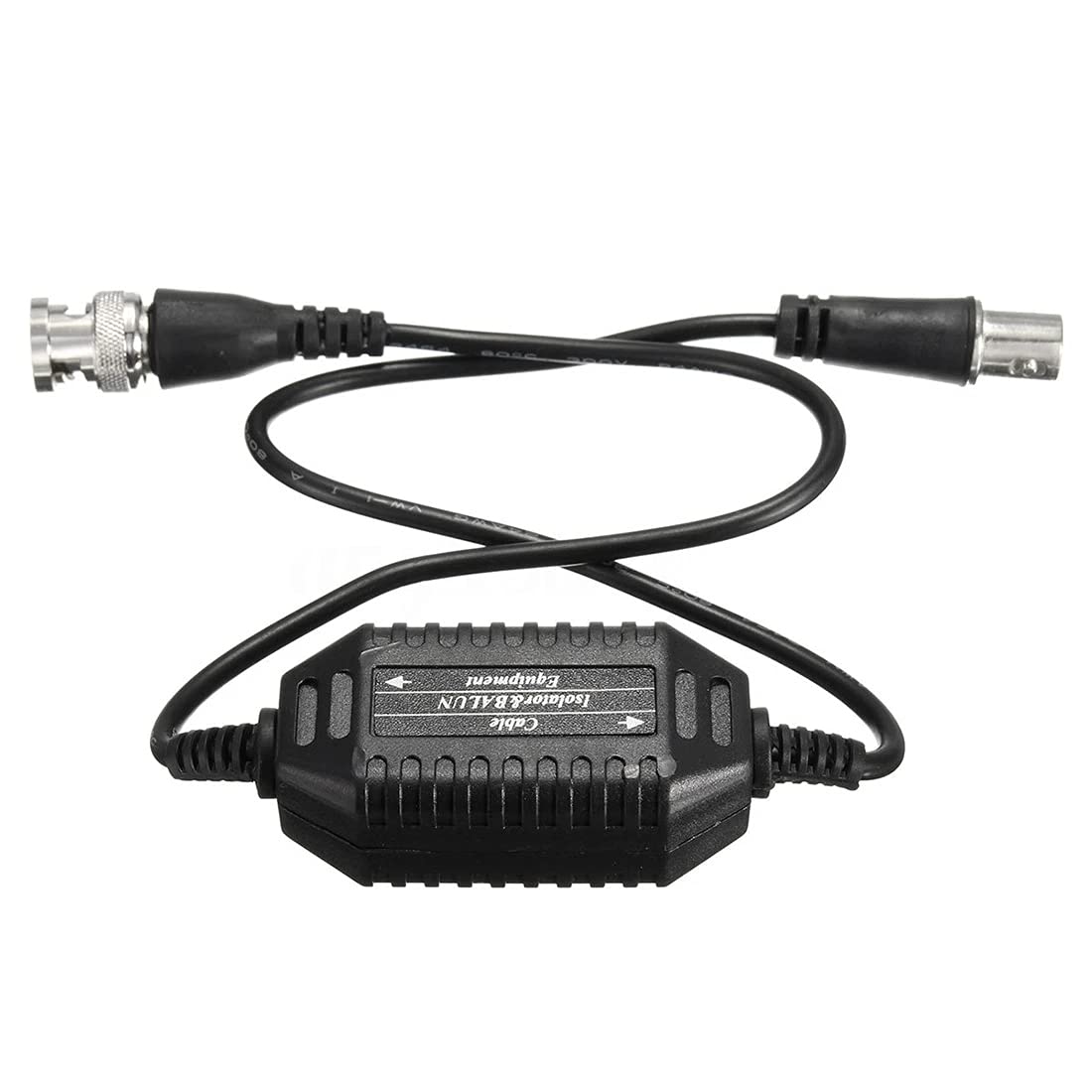 EVERSECU 5 Pack Video Ground Loop Isolator Balun BNC Male to Female Coaxial for Analog CCTV Security Camera