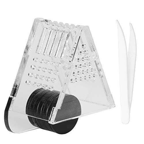 Aquarium Transparent Acrylic Feeding Container Fish Tank Cone Feeder with Magnetic Suction FishāBox Feeder for Aquarium Accessories