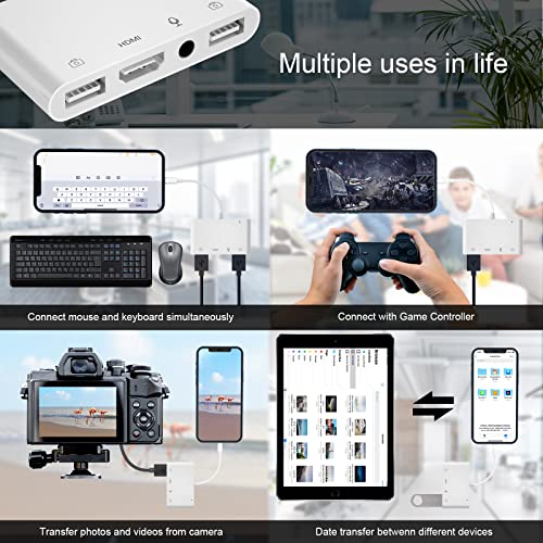 FEINODI HDMI Adapter (5 in 1-2)