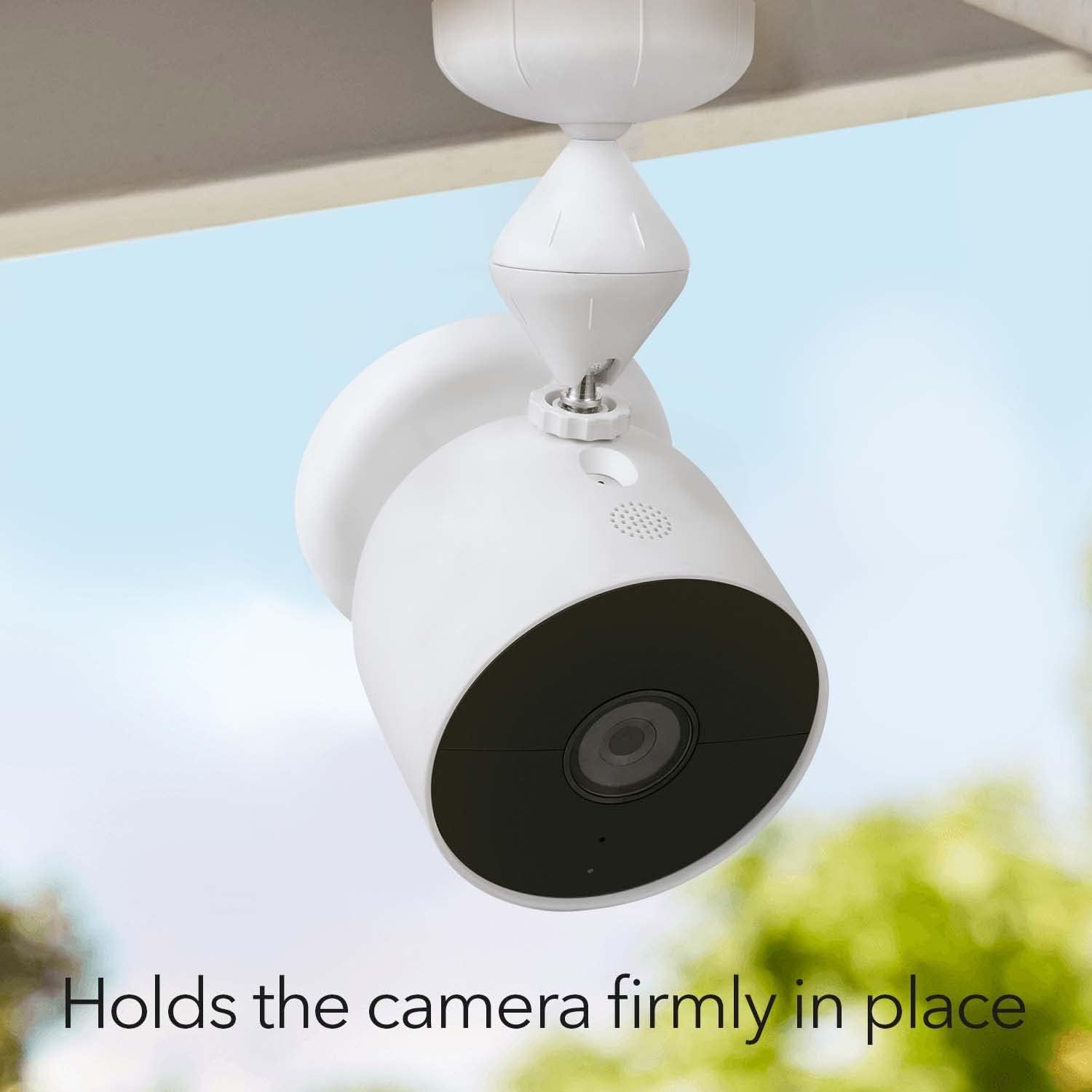 Wasserstein Premium Wall Mount Compatible with Google Nest Cam (Battery)