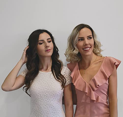 NUXARO TikTok Satin Heatless Hair Curler Headband for Long and Medium Hair Will Create Beautiful Curls the Set Includes a Curling Rod Wave with 2 Hair Ties and 1 Claw Clip (Blue)