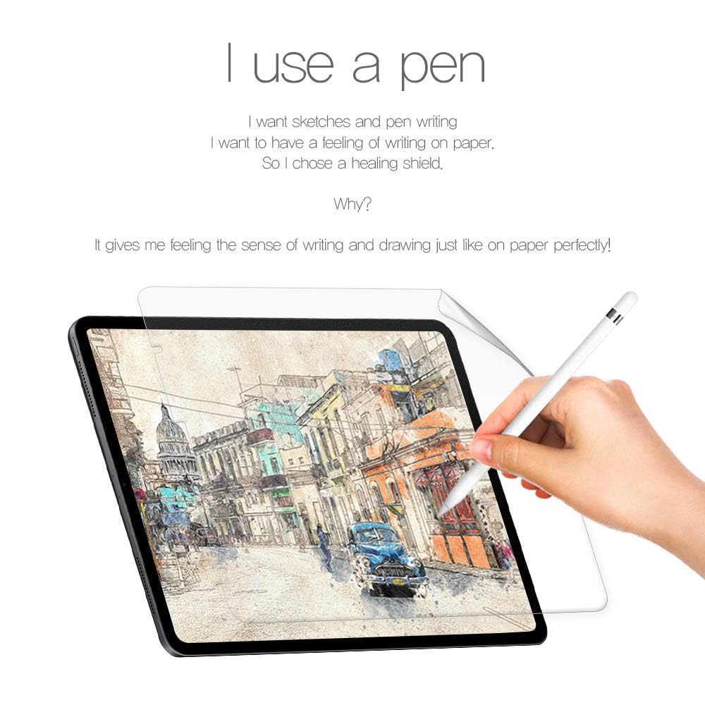HealingShieldKorea Screen Protector for XP PEN Artist 13.3 Pro, Healing Shield Light Anti Glare Paper Texture Feeling Matte Film Light Paper Texture Transparent