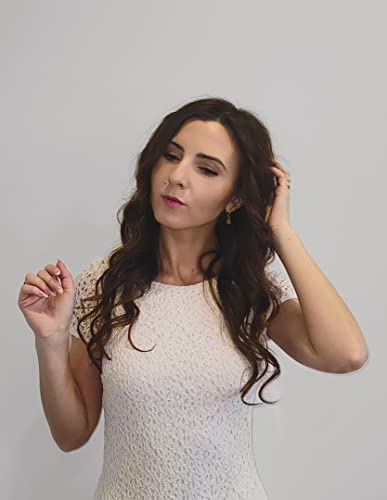NUXARO TikTok Satin Heatless Hair Curler Headband for Long and Medium Hair Will Create Beautiful Curls the Set Includes a Curling Rod Wave with 2 Hair Ties and 1 Claw Clip (Blue)