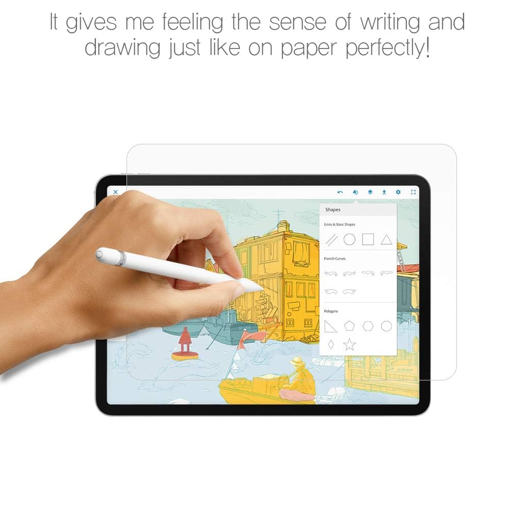 HealingShieldKorea Screen Protector for XP PEN Artist 13.3 Pro, Healing Shield Light Anti Glare Paper Texture Feeling Matte Film Light Paper Texture Transparent